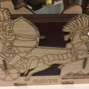 Unique Wood 6 Egyptian Coasters Made in Egypt - Etsy