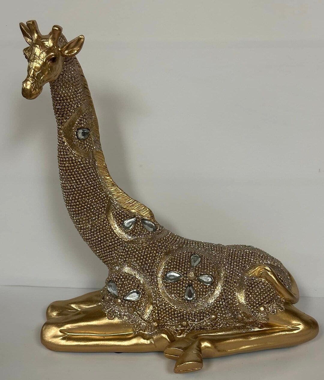 Unique Art Hand Painted Large Egyptian Giraffe Statue Home Decoration ...