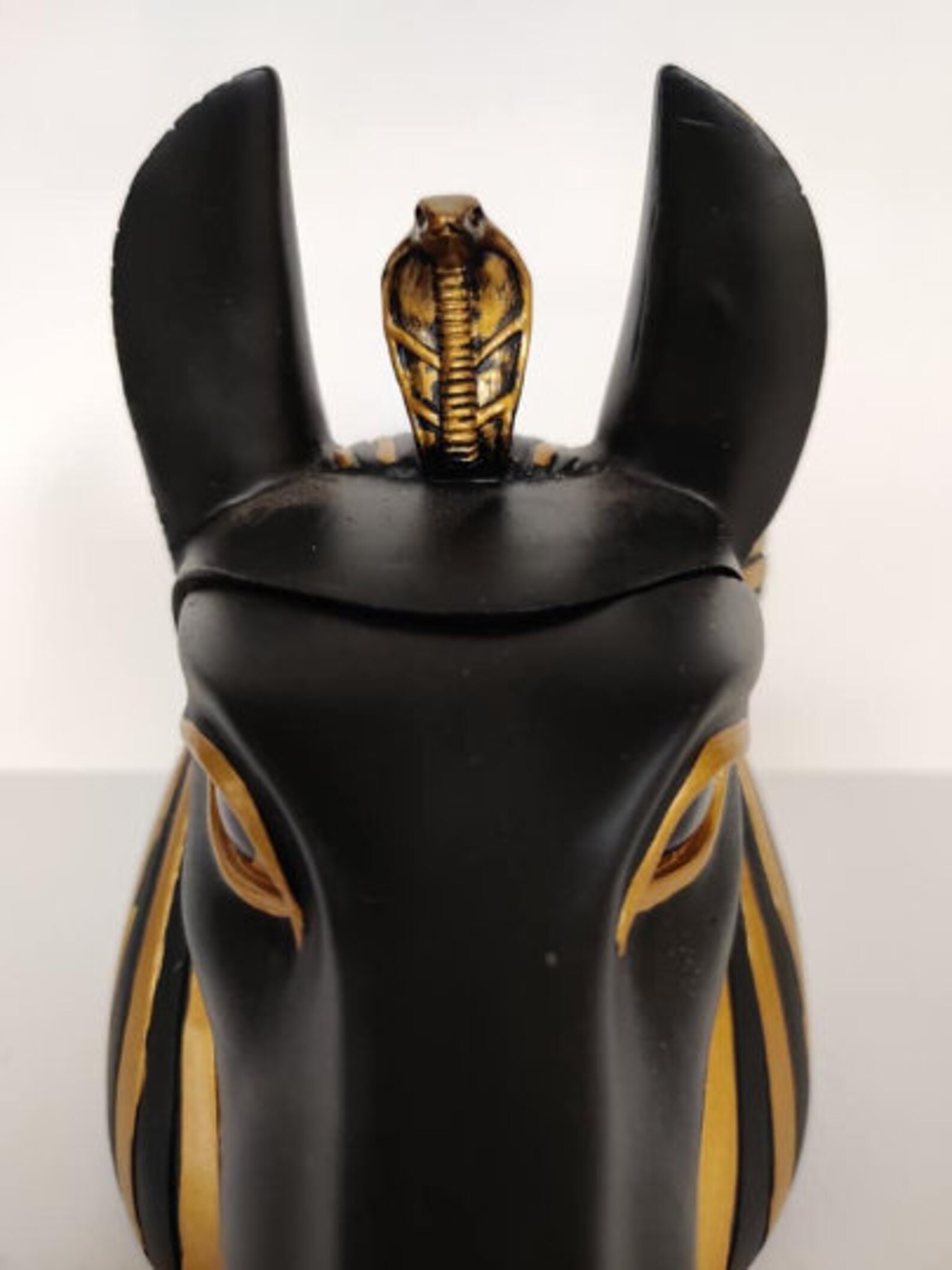 Unique Art Hand Carved Egyptian God Anubis Box or Stationery - Etsy