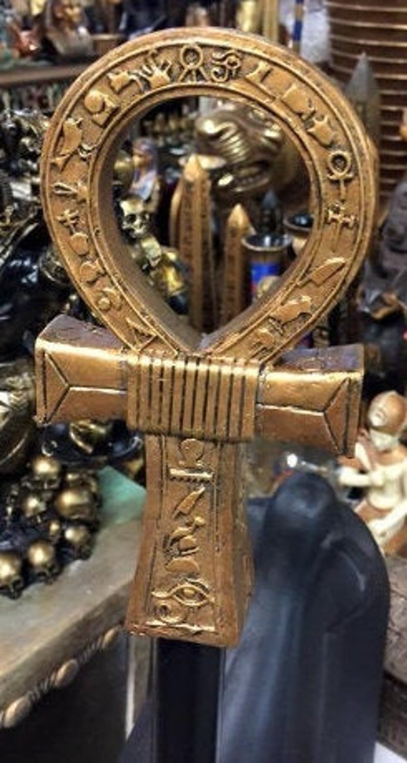 Egyptian Ankh Walking Cane Stick 39'' L | Etsy