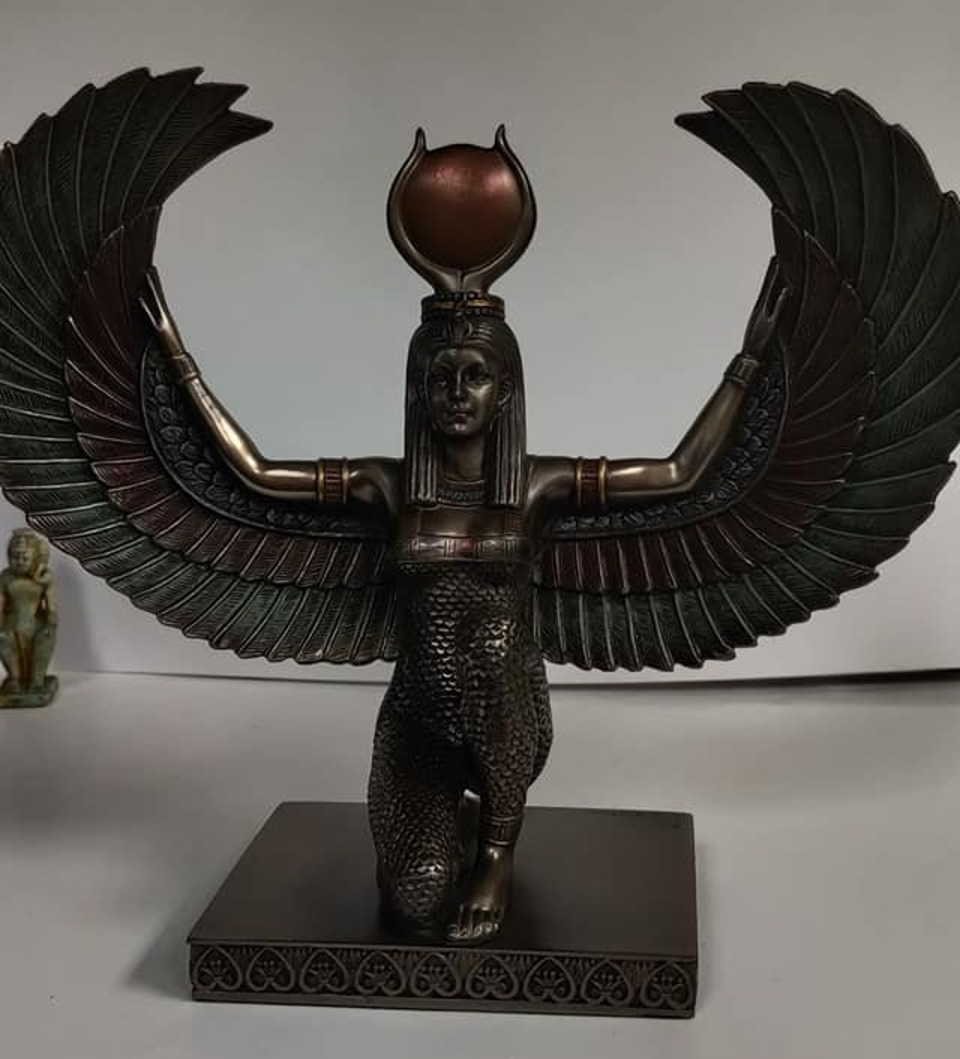 Unique Large Egyptian Goddess ISIS Statue 8'' H Last One - Etsy
