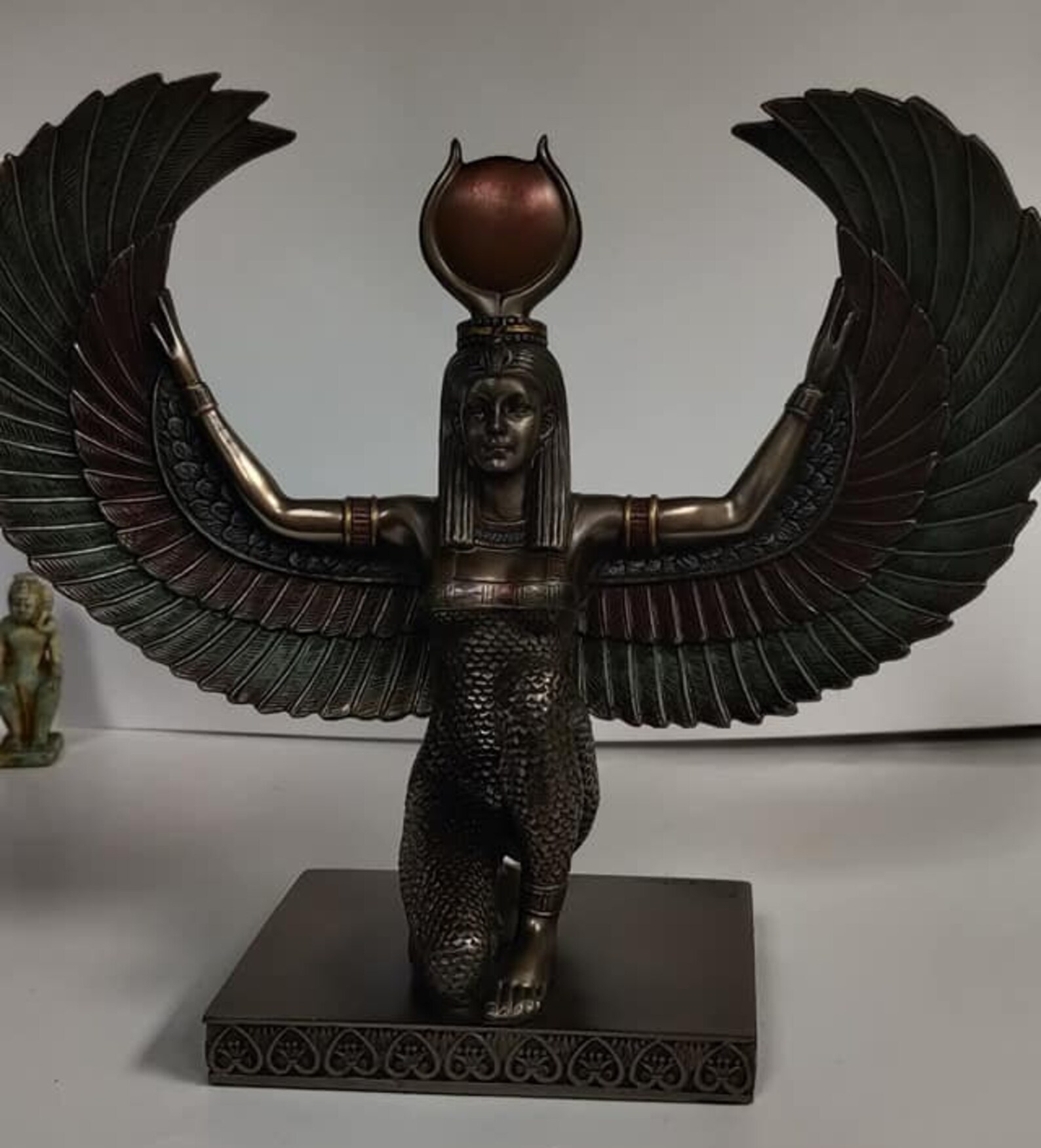Unique Large Egyptian Goddess ISIS Statue 8'' H - Etsy