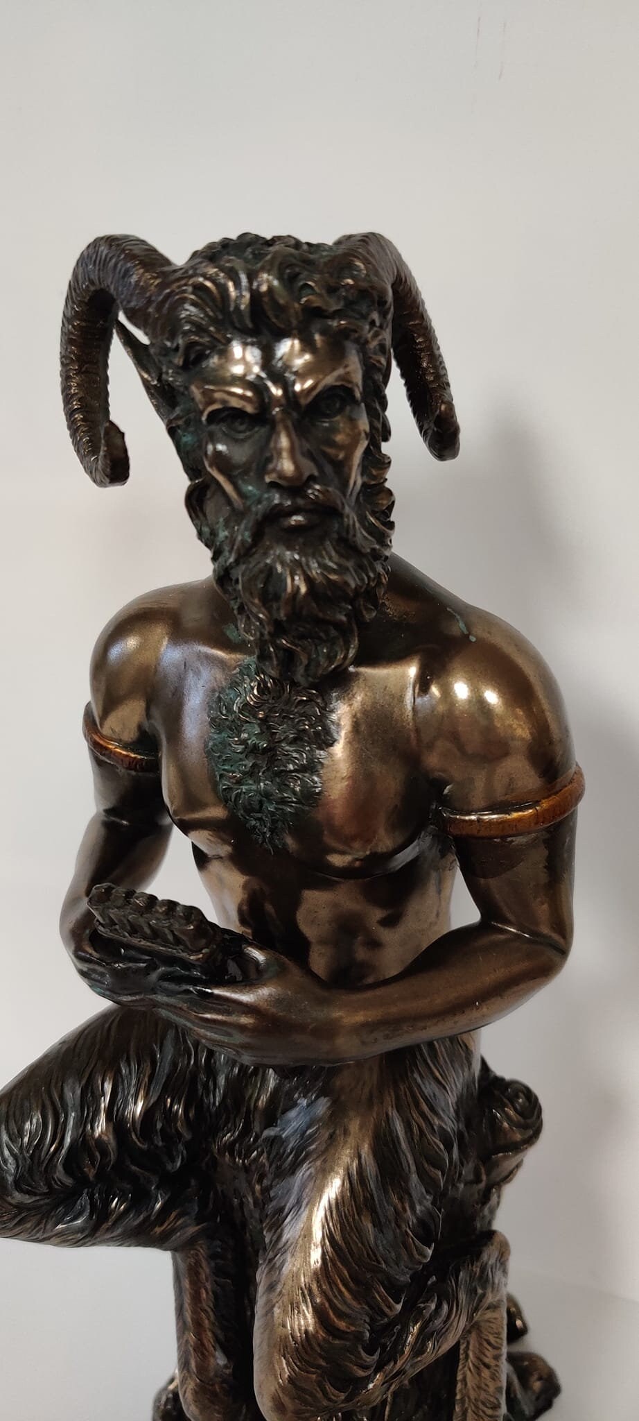 Unique Hand Made Ancient Greece Statue of Pan God of the Fertility 10 ...