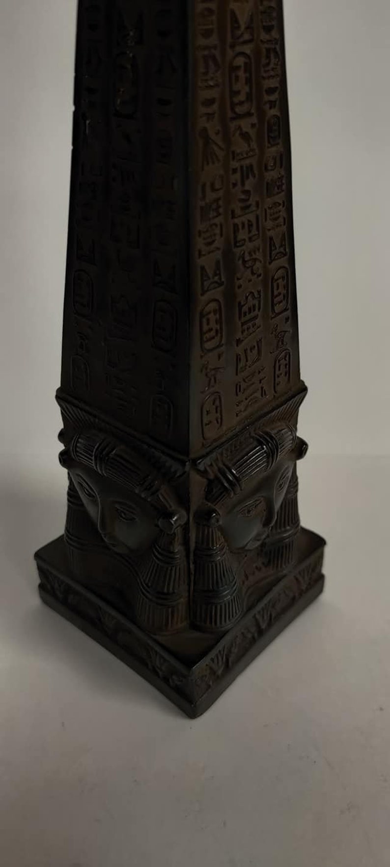 Amazing Unique Heavy Basalt Stone Egyptian Statue Goddess | Etsy