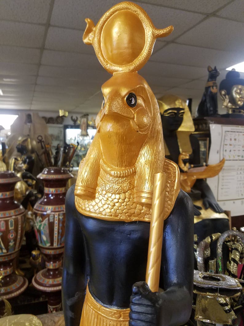 Unique Large Egyptian God Ra the Sun God Statue Made in Egypt - Etsy