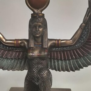 Unique Large Egyptian Goddess ISIS Statue 8'' H Last One - Etsy