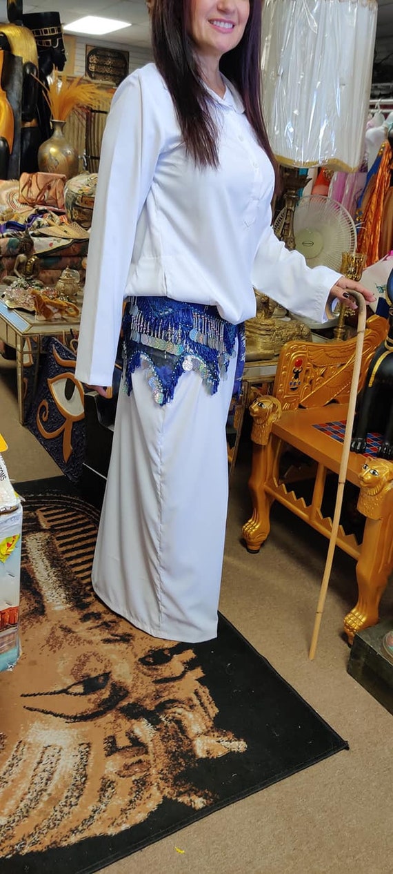 Egyptian Fifi Abdo's Famous Galabaya Made In Egypt ((… - Gem