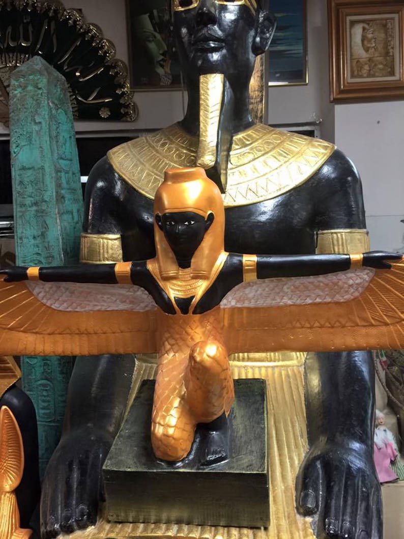 Large Unique Egyptian Mother Goddess ISIS Statue Made in Egypt - Etsy