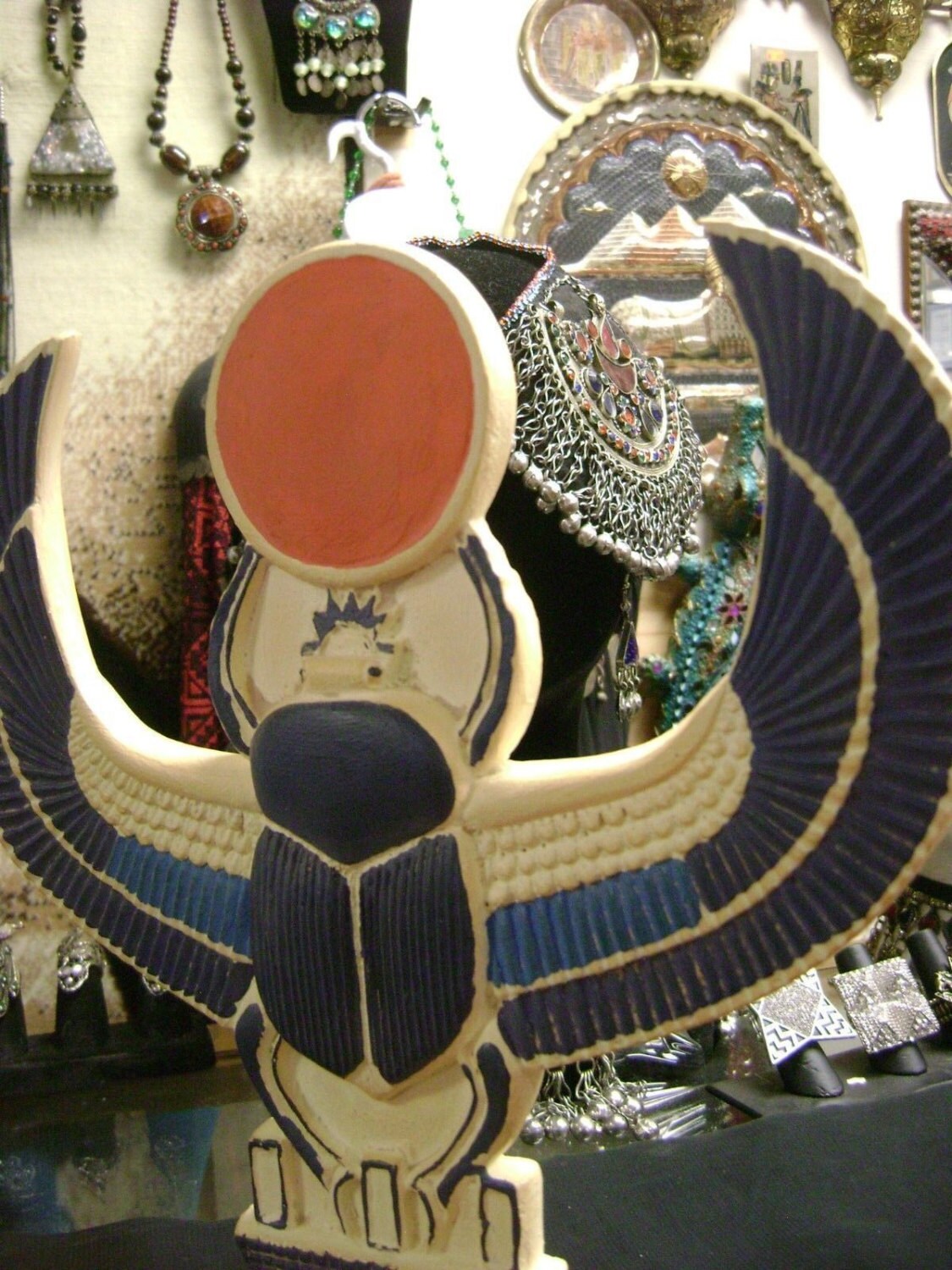 Replica Egyptian Winged Scarab Made in Egypt - Etsy