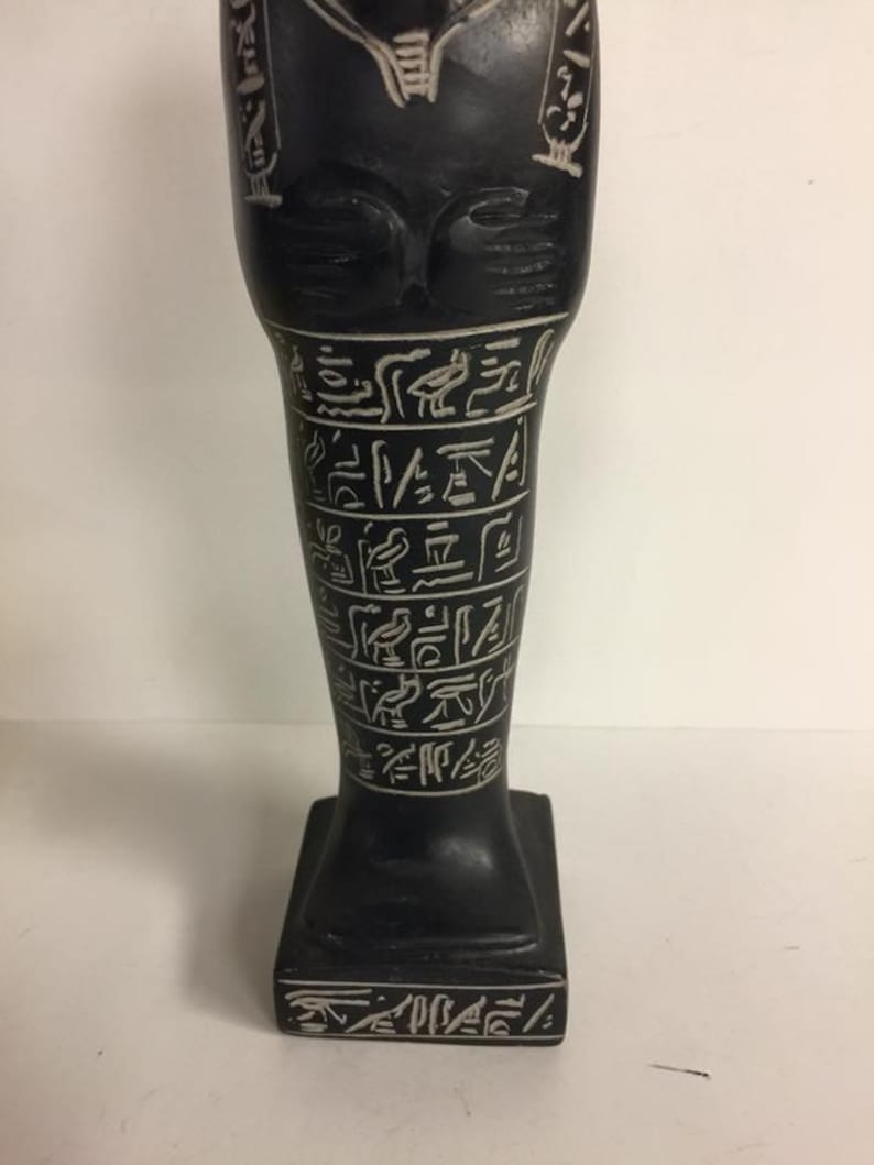 Unique Old Basalt Stone Egyptian Cat Statue Made in Egypt - Etsy