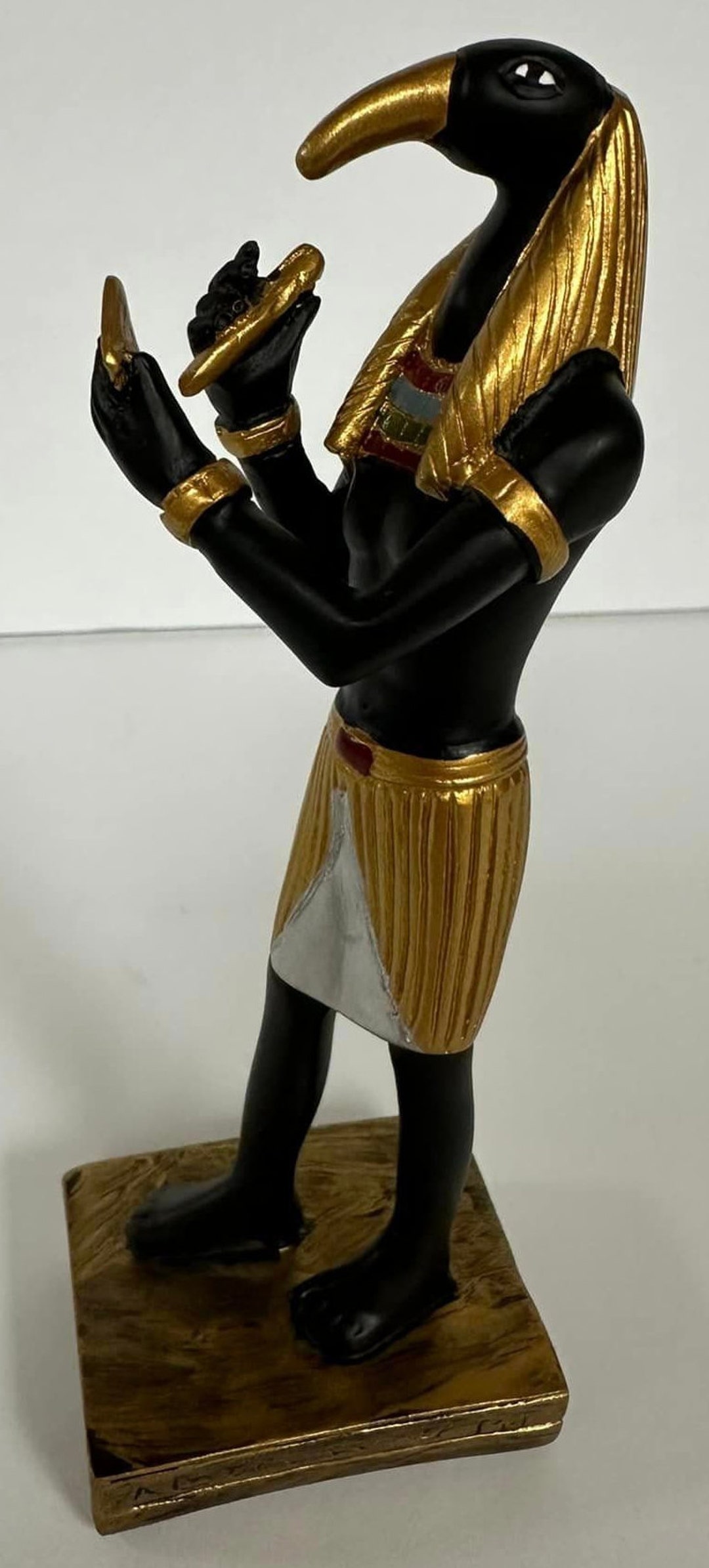 Unique Egyptian God Thoth Statue Hand Carved 8 '' H Made in Egypt - Etsy