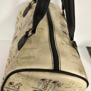 Unique Large Egyptian Double Strap Leather Hand Bag Handmade in Egypt ...