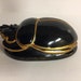 Unique Hand Gold Leafed and Detailed Egyptian Scarab - Etsy