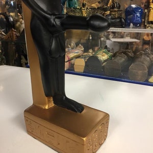 Unique Large Egyptian God Min Statue 9'' H Made in Egypt - Etsy