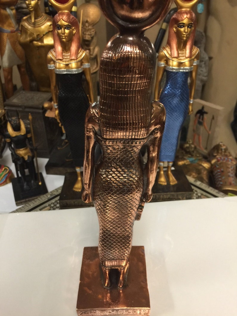 Unique Egyptian Mother Goddess ISIS Statue Made in Egypt | Etsy