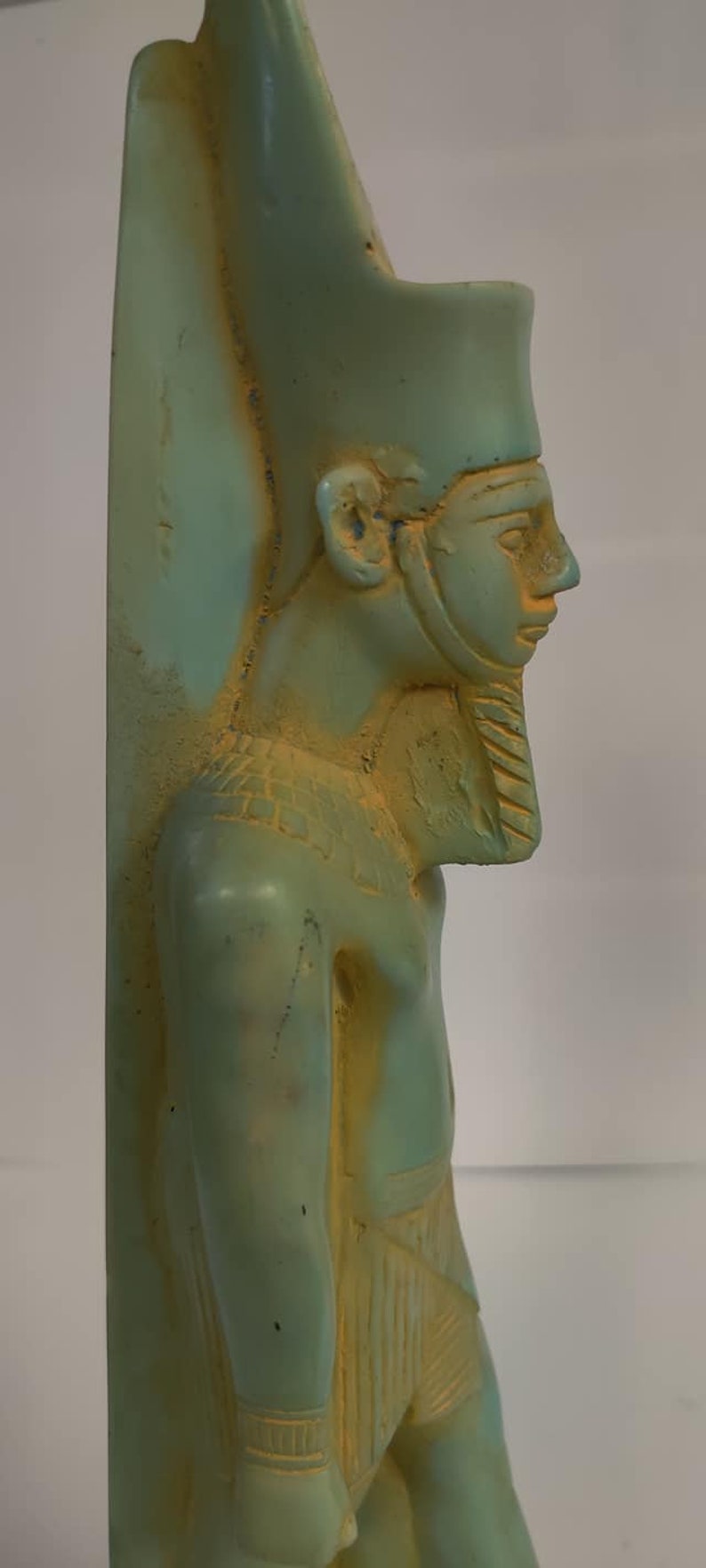 Unique Large Egyptian God Amun Ra Statue Made in Egypt - Etsy Australia