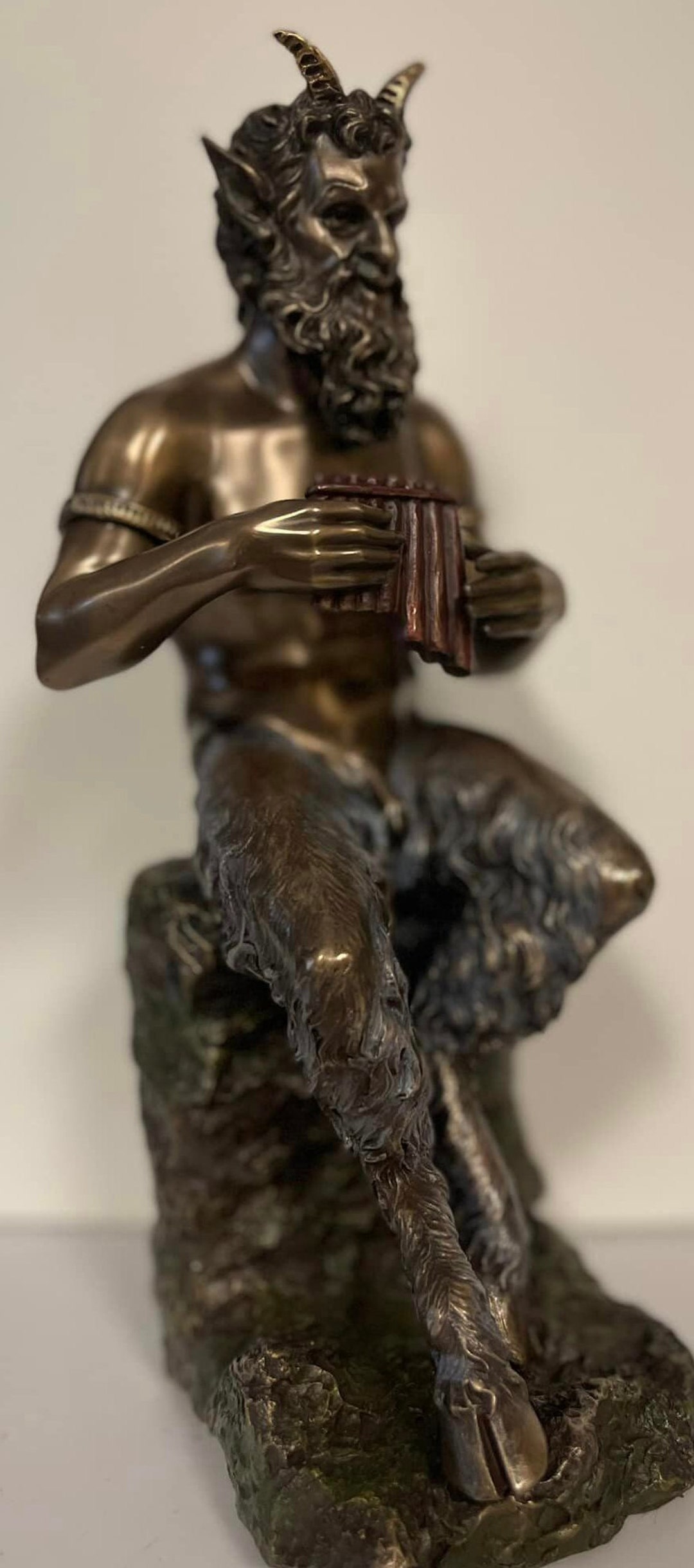 Unique Hand Made Ancient Greece Statue of Pan God of the Fertility 10 ...