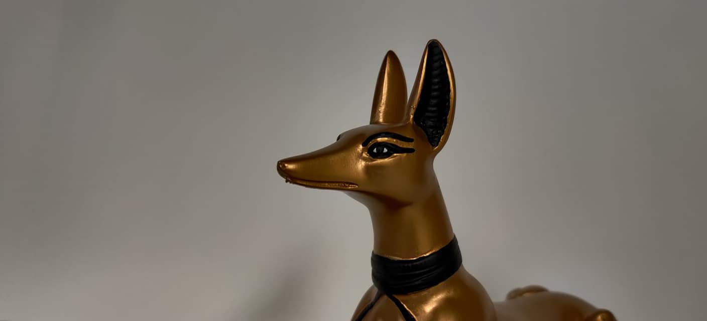 Unique Large Egyptian God Anubis Statue Made in Egypt | Etsy