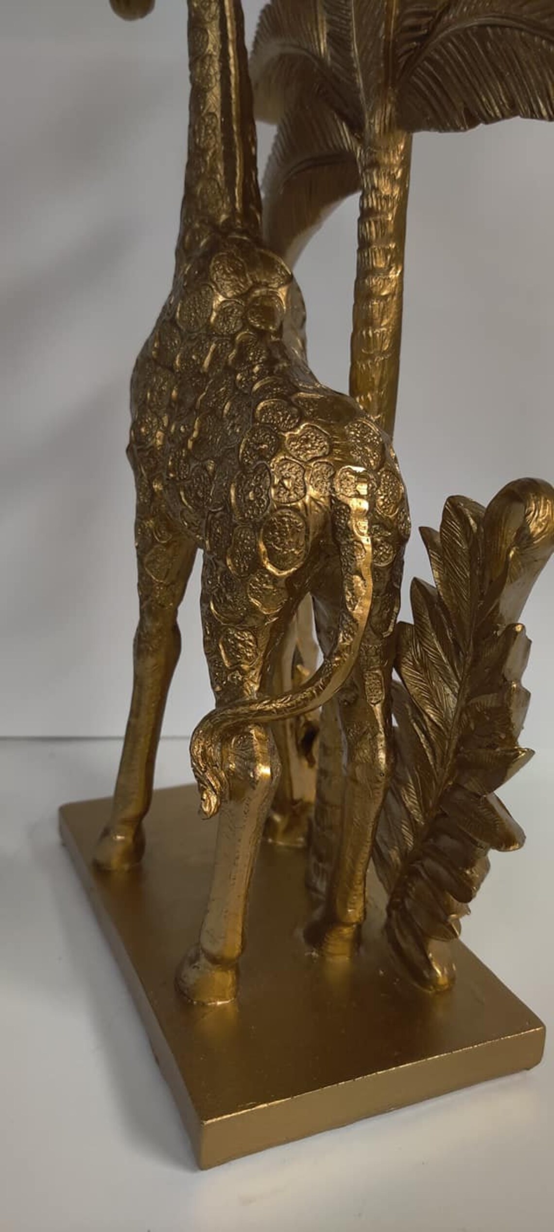 Unique Art Hand Painted Large Egyptian Giraffe Statue Home ...