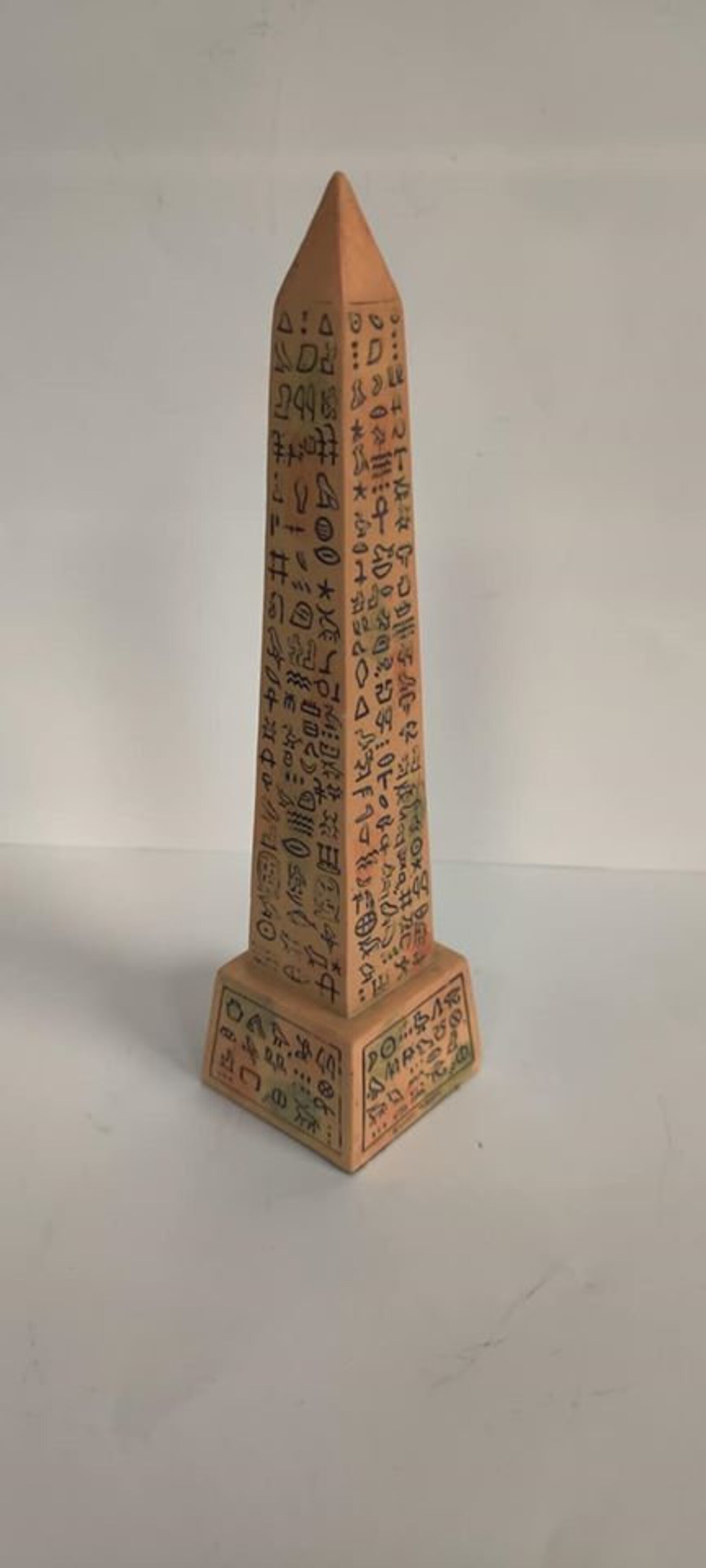 Unique Hand Carved Egyptian Obelisk 7'' H - Etsy UK