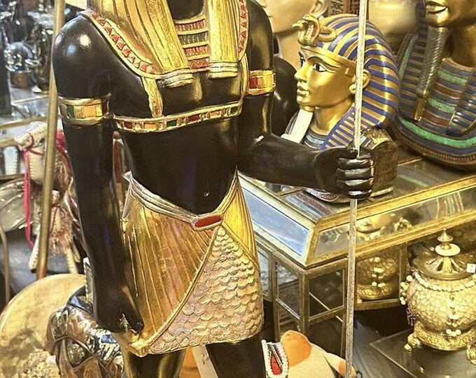 Unique Large Egyptian God RA Statue 38'' H LAST ONE - Etsy