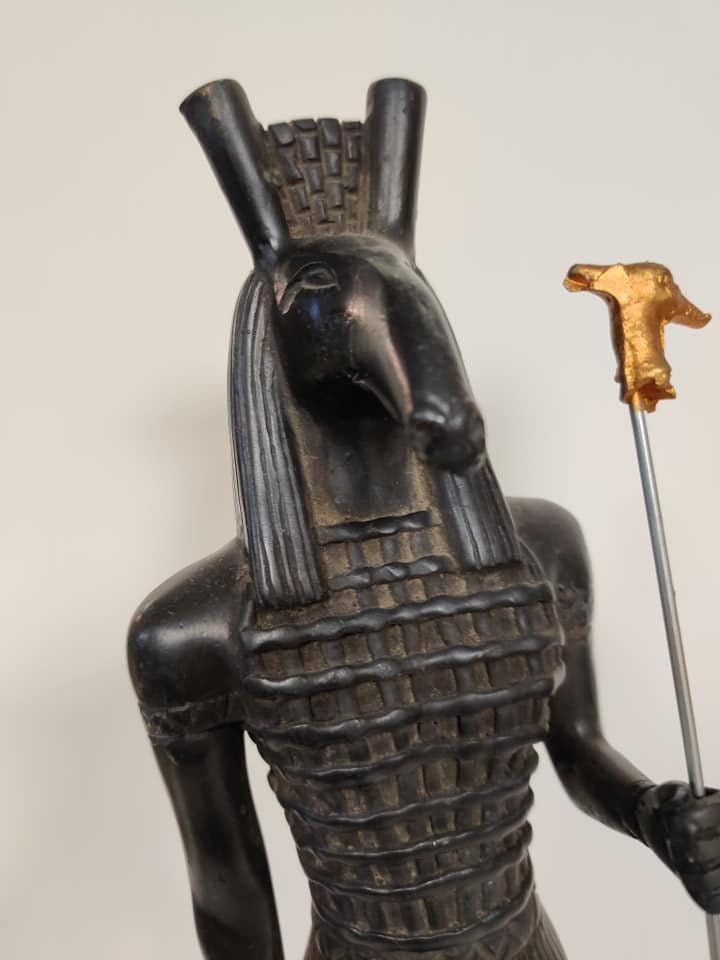 Increíble estatua egipcia de Dios Seth tallada a mano hecha en - Etsy ...