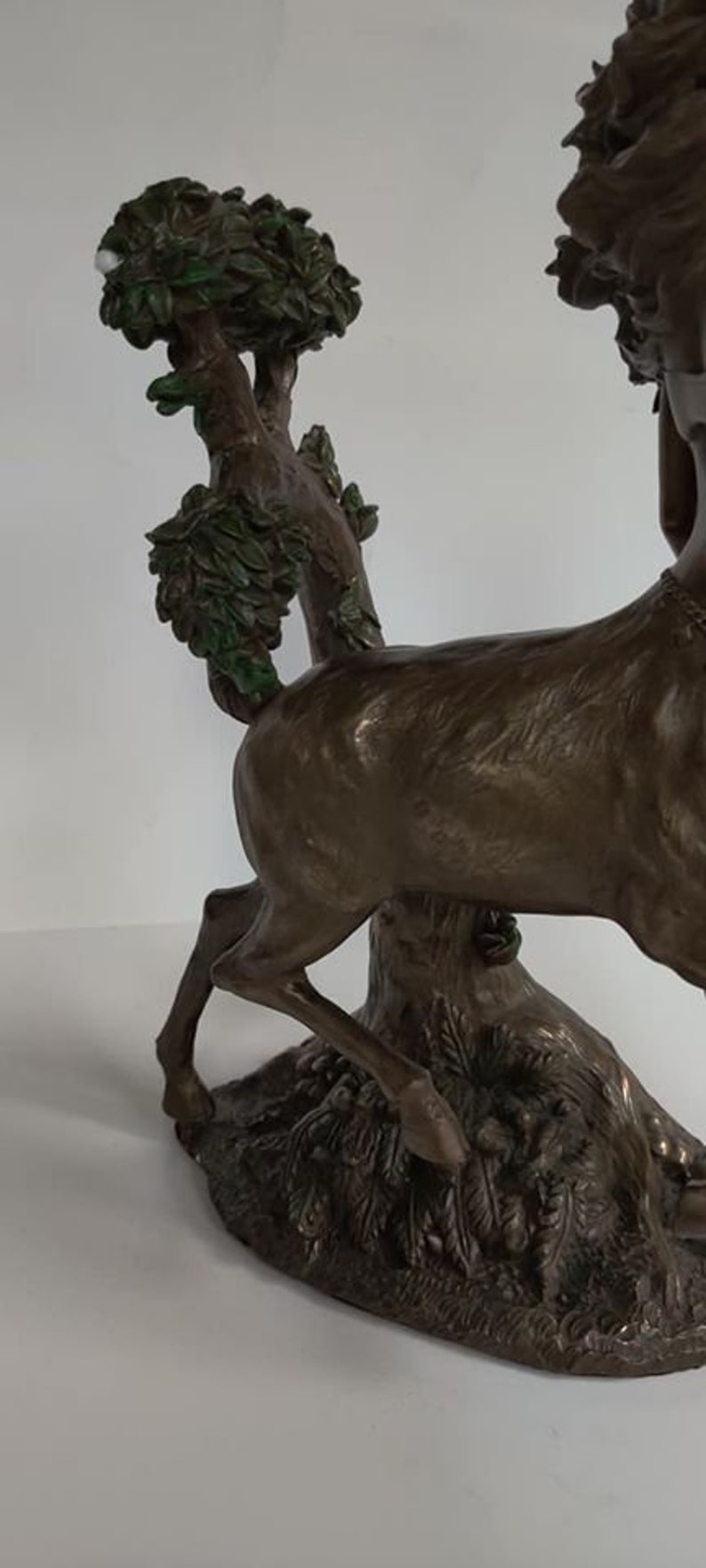 Unique Art Bronze Hand Carved Dryad Grecian Goddess With Spear - Etsy