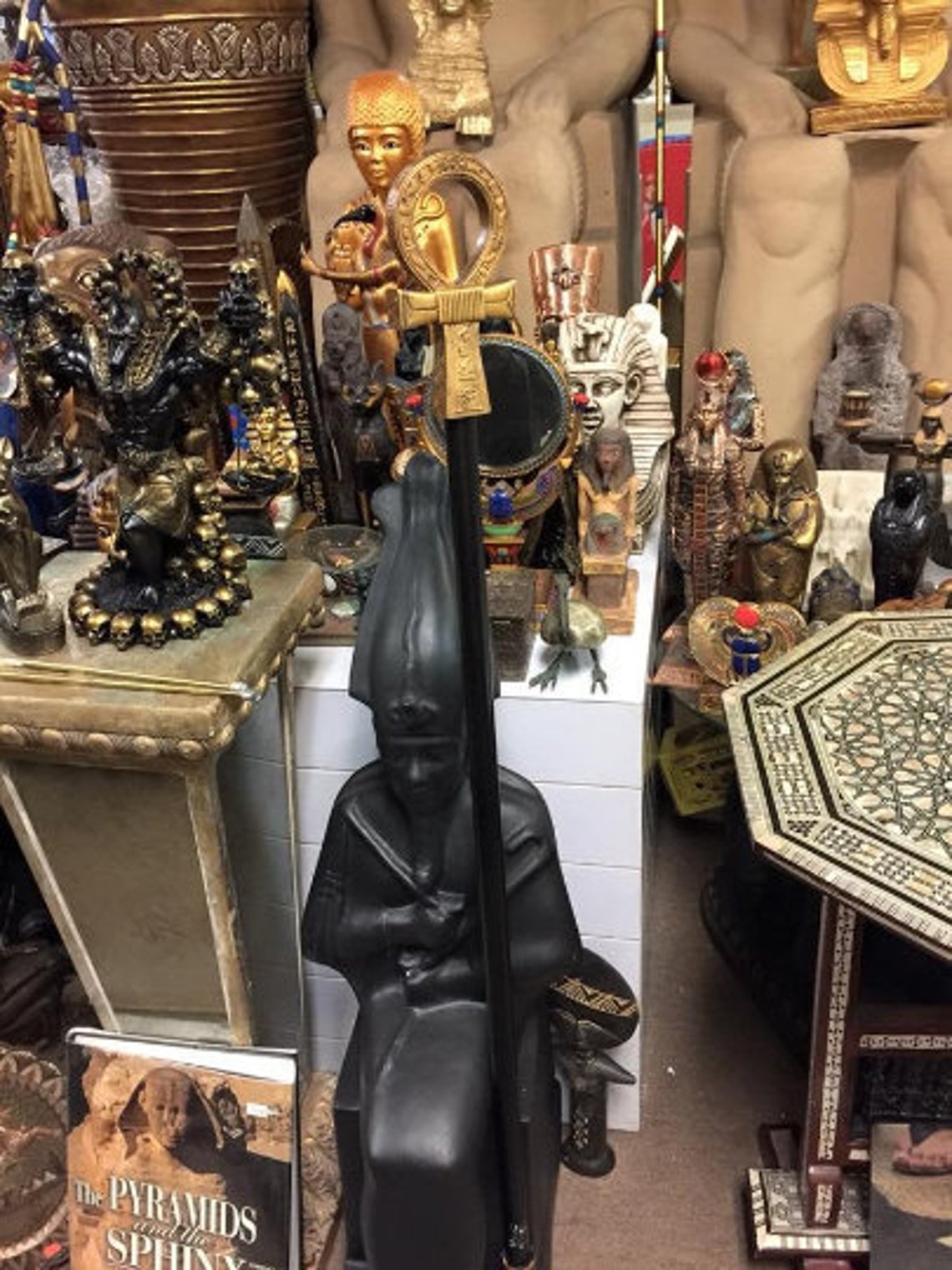 Egyptian Ankh Walking Cane Stick 39'' L - Etsy UK