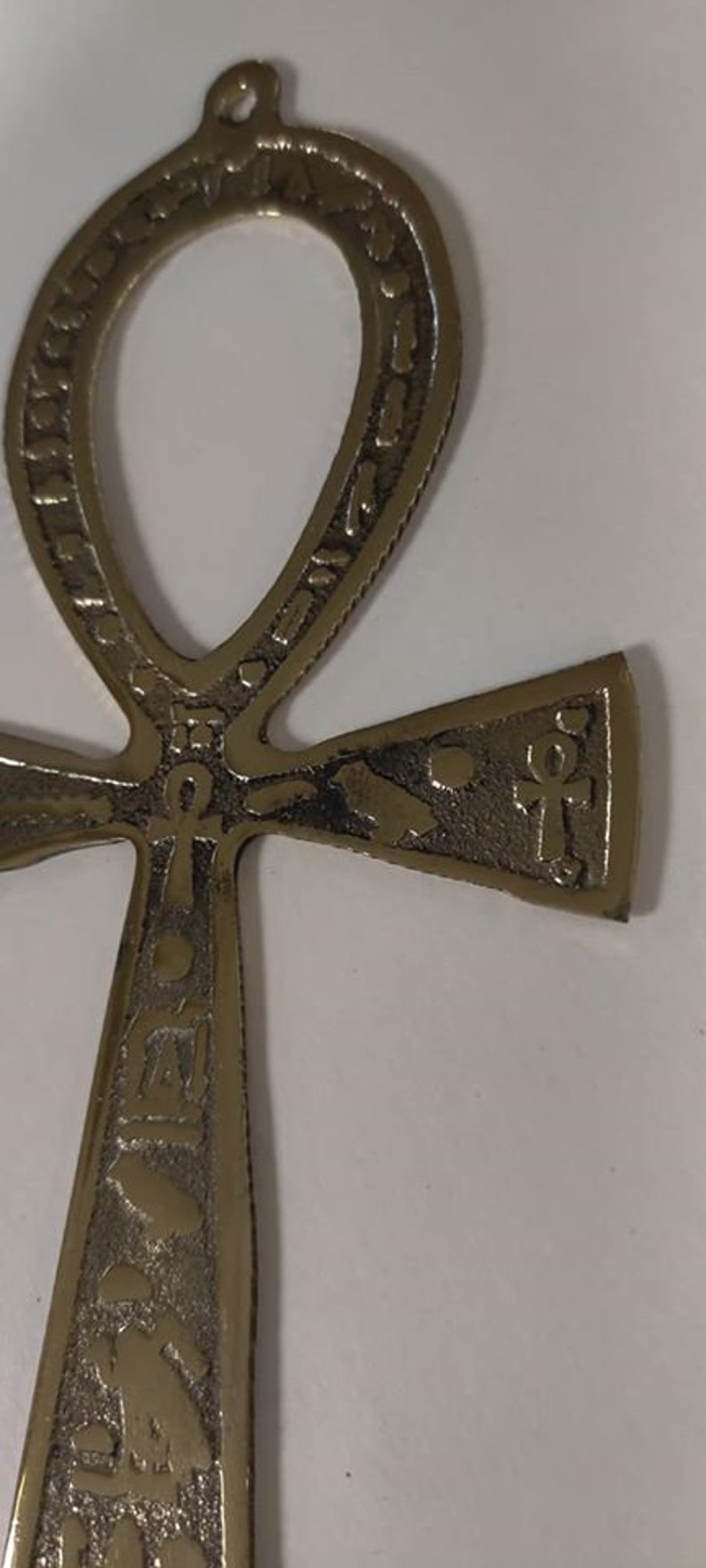 Large Heavy Brass Egyptian Ankh 8'' L Made in Egypt | Etsy
