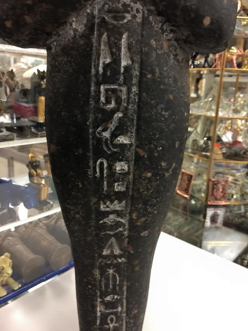 Large Natural Stone Heavy Out or Indoor Egyptian Goddess Sekhmet Statue ...