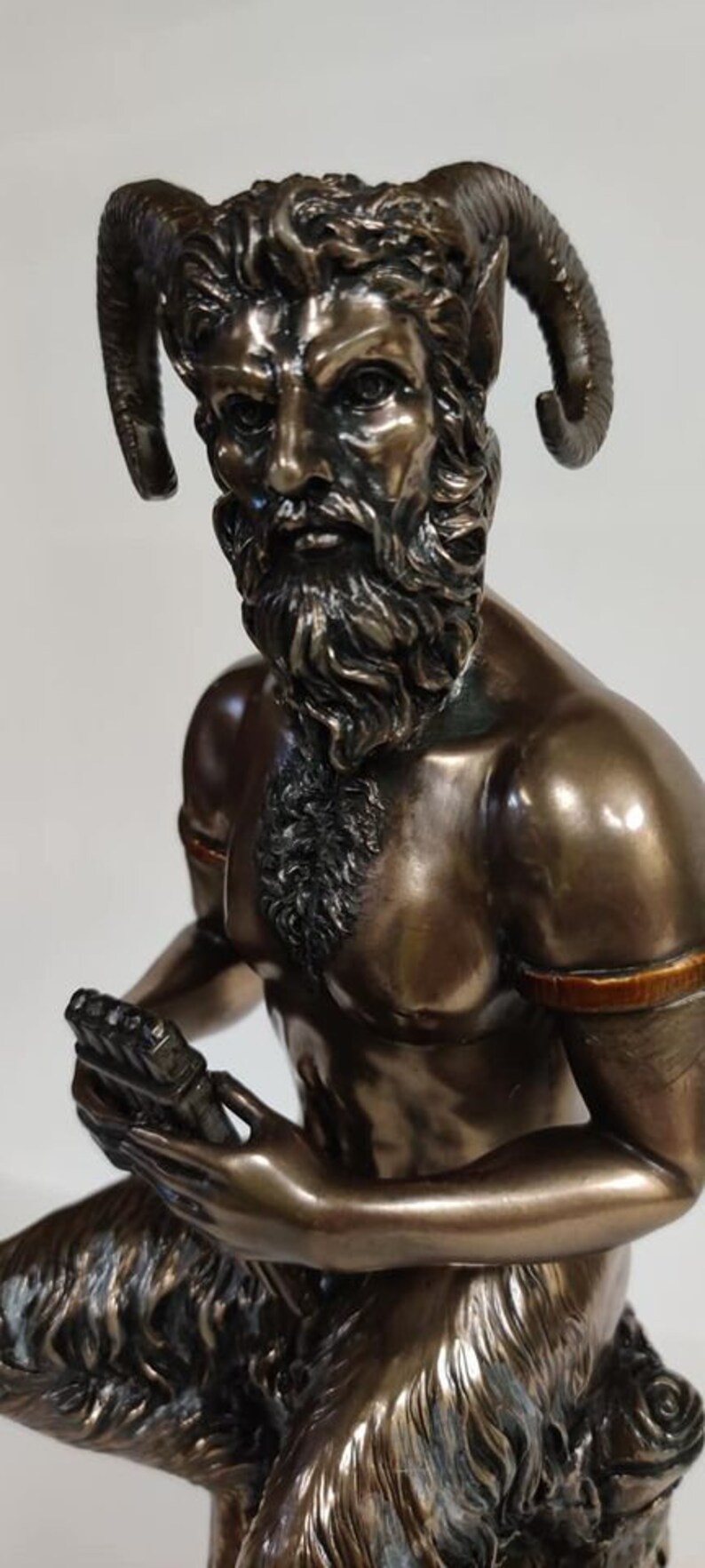 Unique Hand Made Ancient Greece Statue of Pan God of the - Etsy