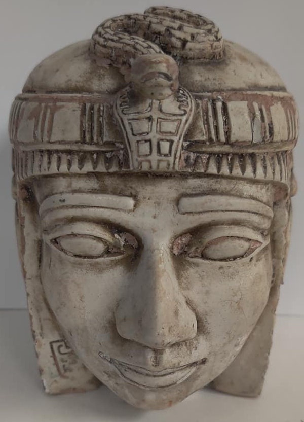 Unique Heavy Natural Stone Queen Cleopatra Statue Made in Egypt - Etsy UK