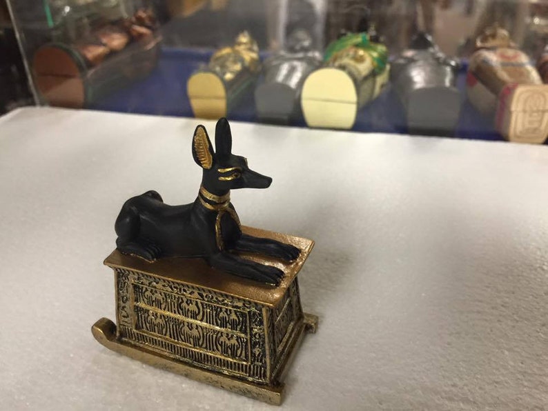 Amazing Unique Egyptian God Anubis Jewelry Box - Etsy