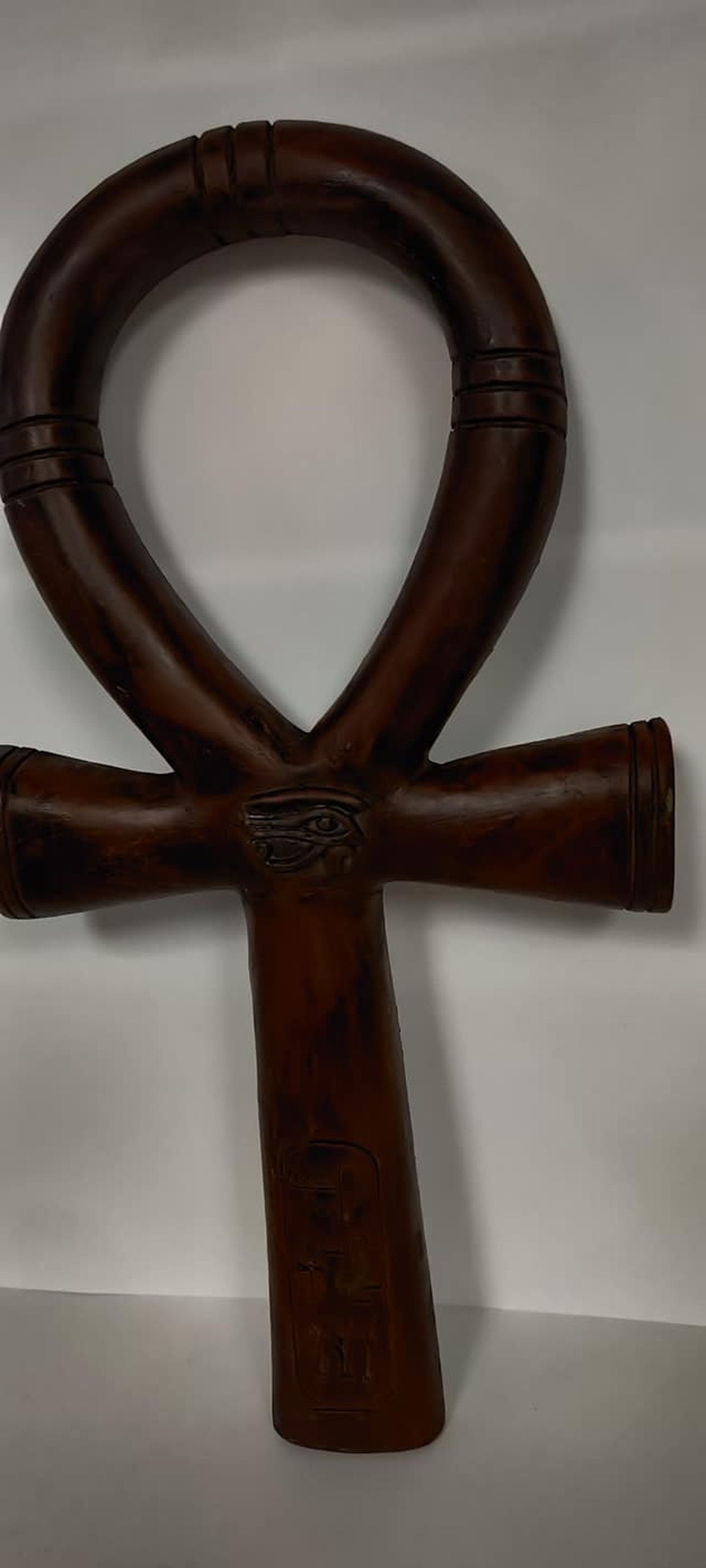 Unique Large Egyptian Hand Carved Ankh Made In Egypt | Etsy