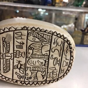 Unique Egyptian Ankh Scarab Hand Carved Made in Egypt - Etsy