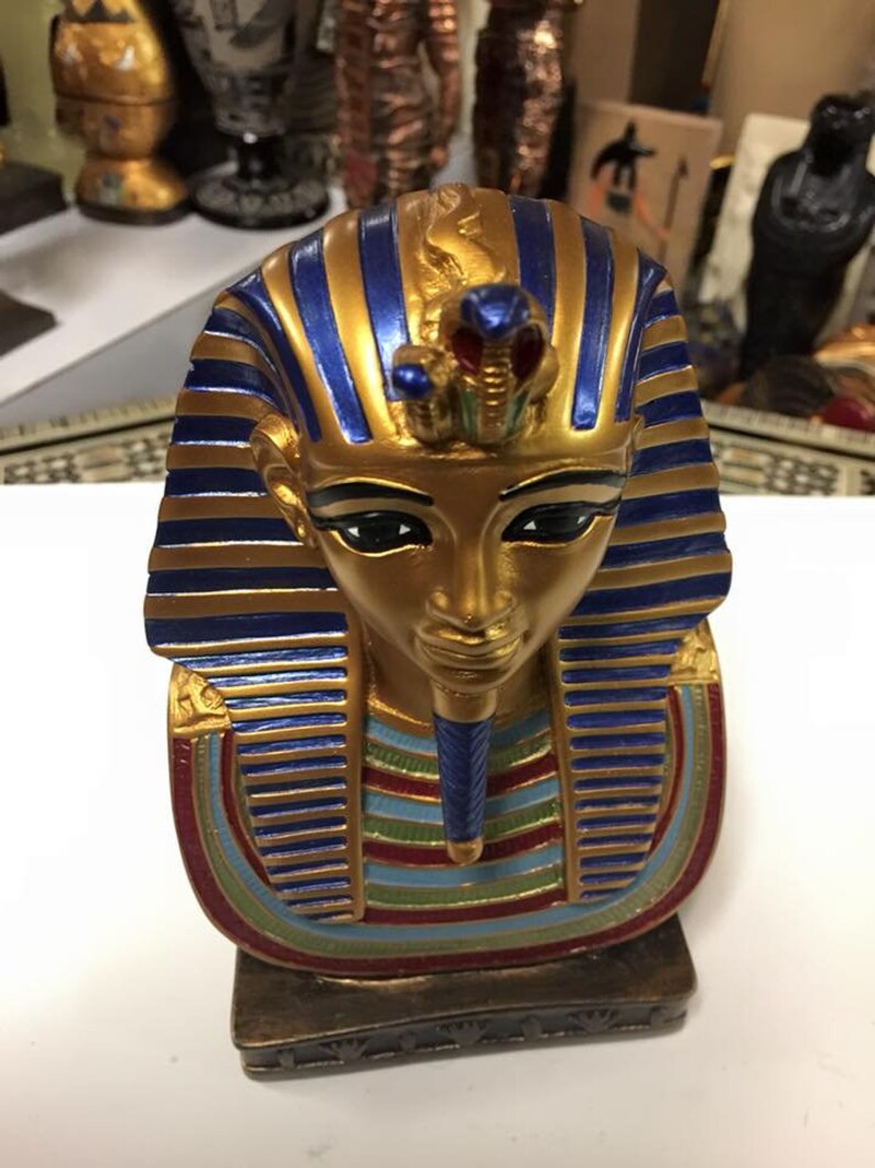 Unique Egyptian King Tut Mask Made in Egypt - Etsy