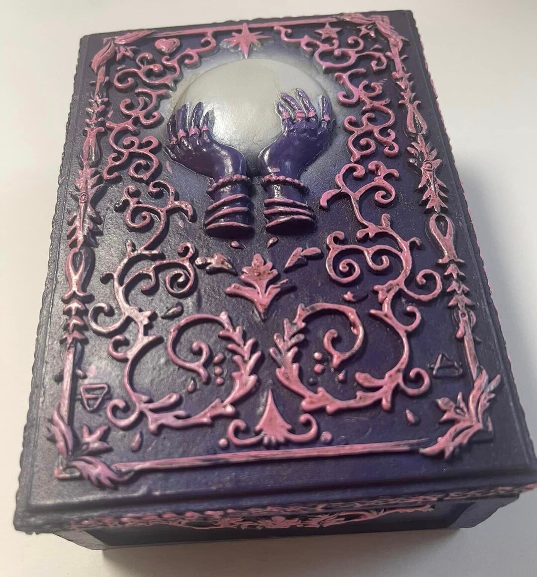 Unique Crystal Ball Tarot Storage Box - Etsy