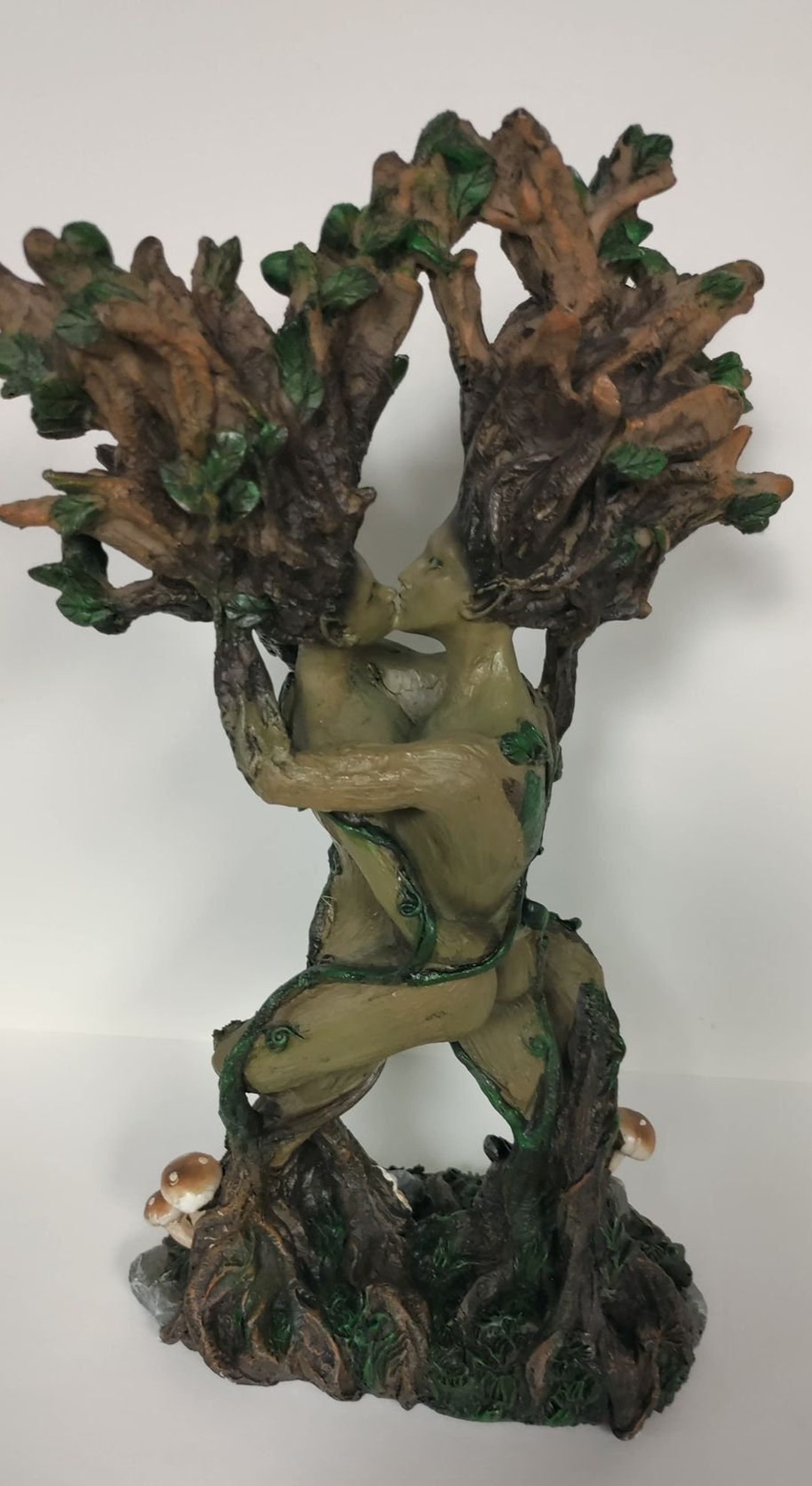 Unique Tree Ent Couple Home Decor Fantasy Figure Collection Hand ...