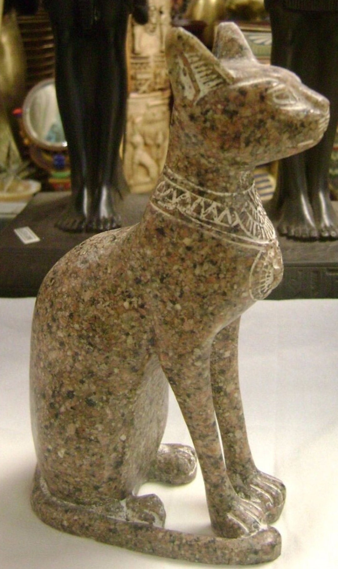 Unique Egyptian Cat Goddess Bast Statue Made in Egypt - Etsy