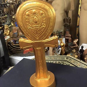 Vintage Unique Large Egyptian Ankh 14'' H MADE IN EGYPT - Etsy