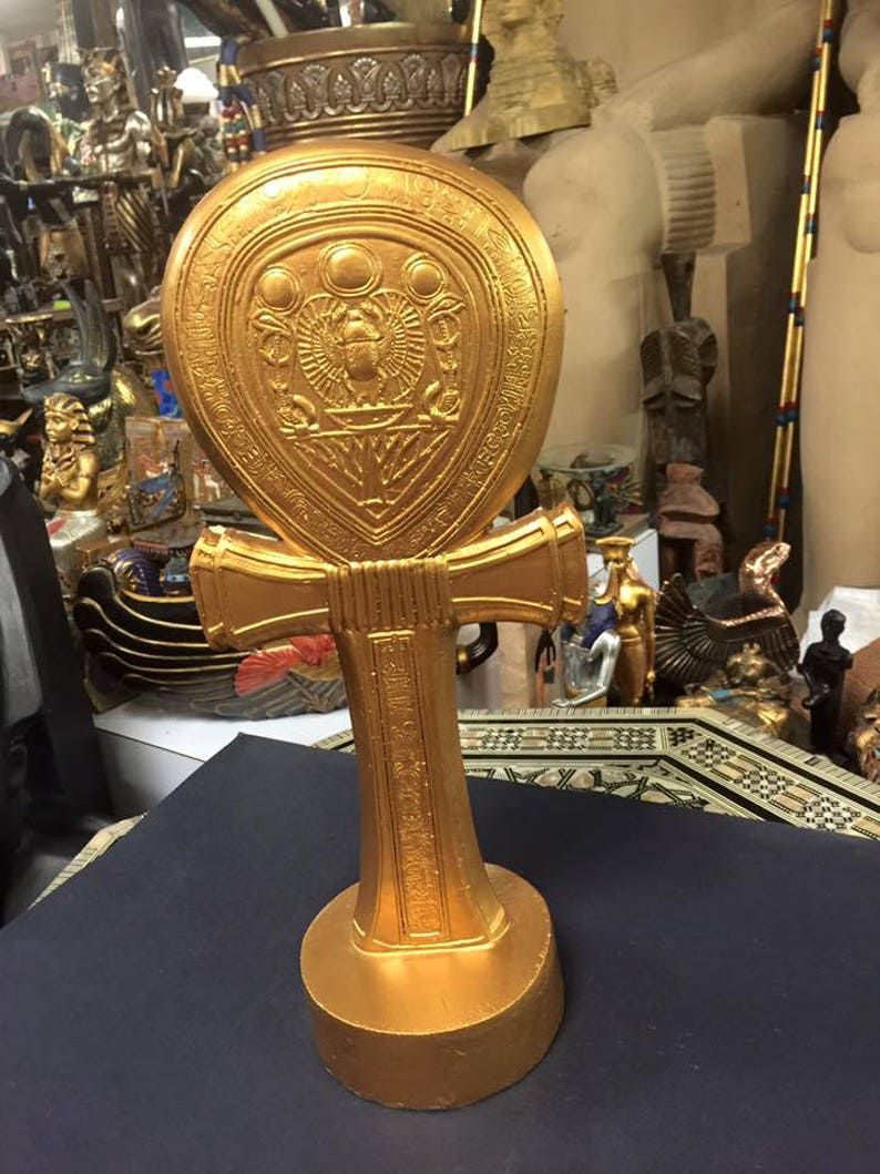 Vintage Unique Large Egyptian Ankh 14'' H MADE IN - Etsy