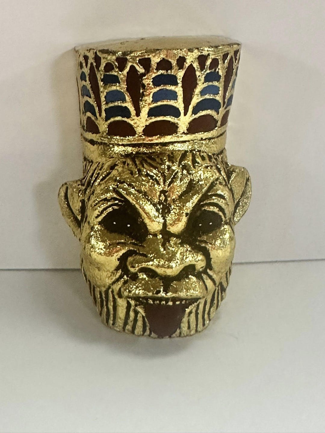Unique Small Egyptian God Bes Statue Made in Egypt - Etsy