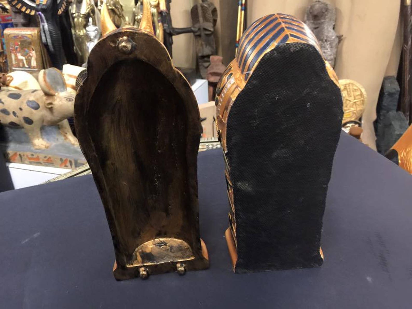 Vintage Egyptian God Anubis Coffin Made in Egypt - Etsy