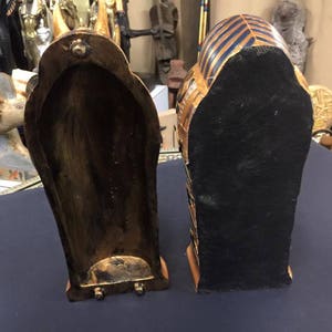 Vintage Egyptian God Anubis Coffin Made in Egypt - Etsy