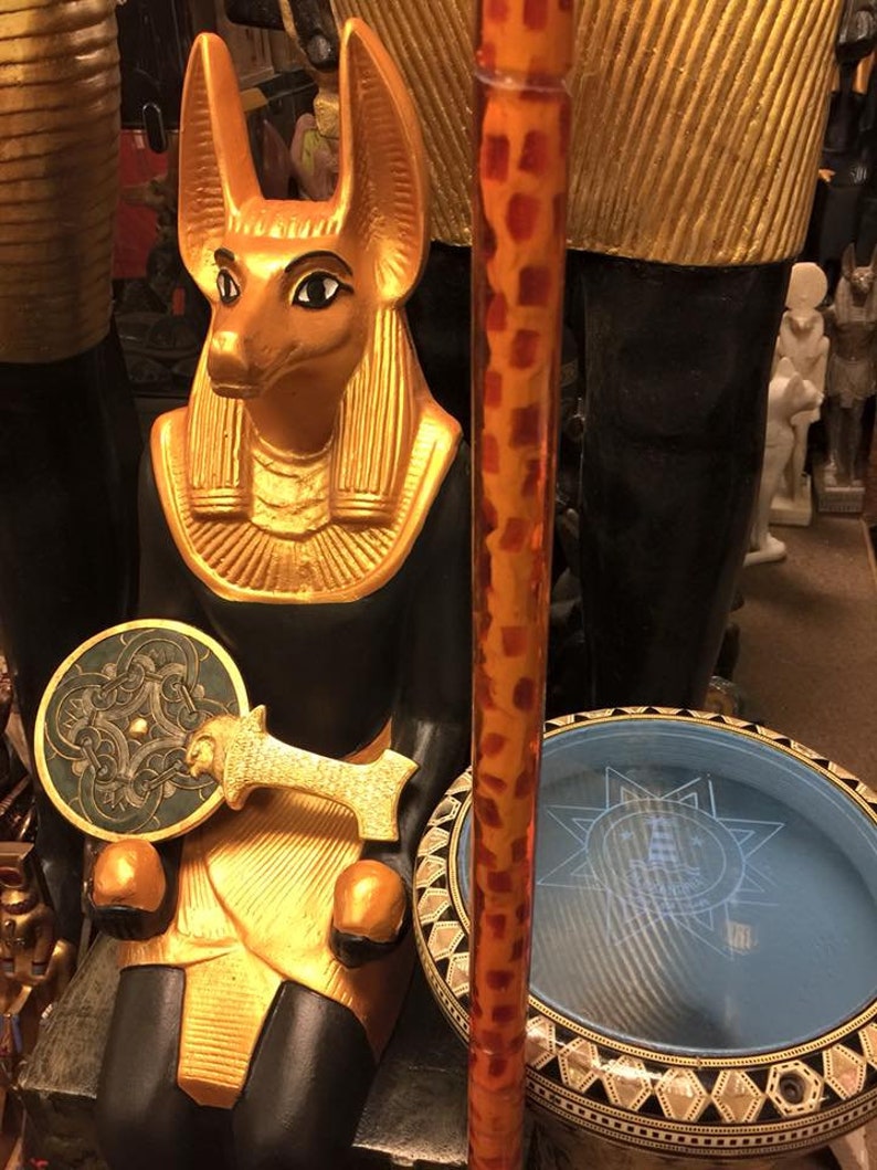 Unique Egyptian Walking Cane Stick Amber 38'' Made in Egypt - Etsy