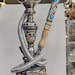 Unique Brass Dance Shisha Shamadan Silver Color Made in Egypt - Etsy
