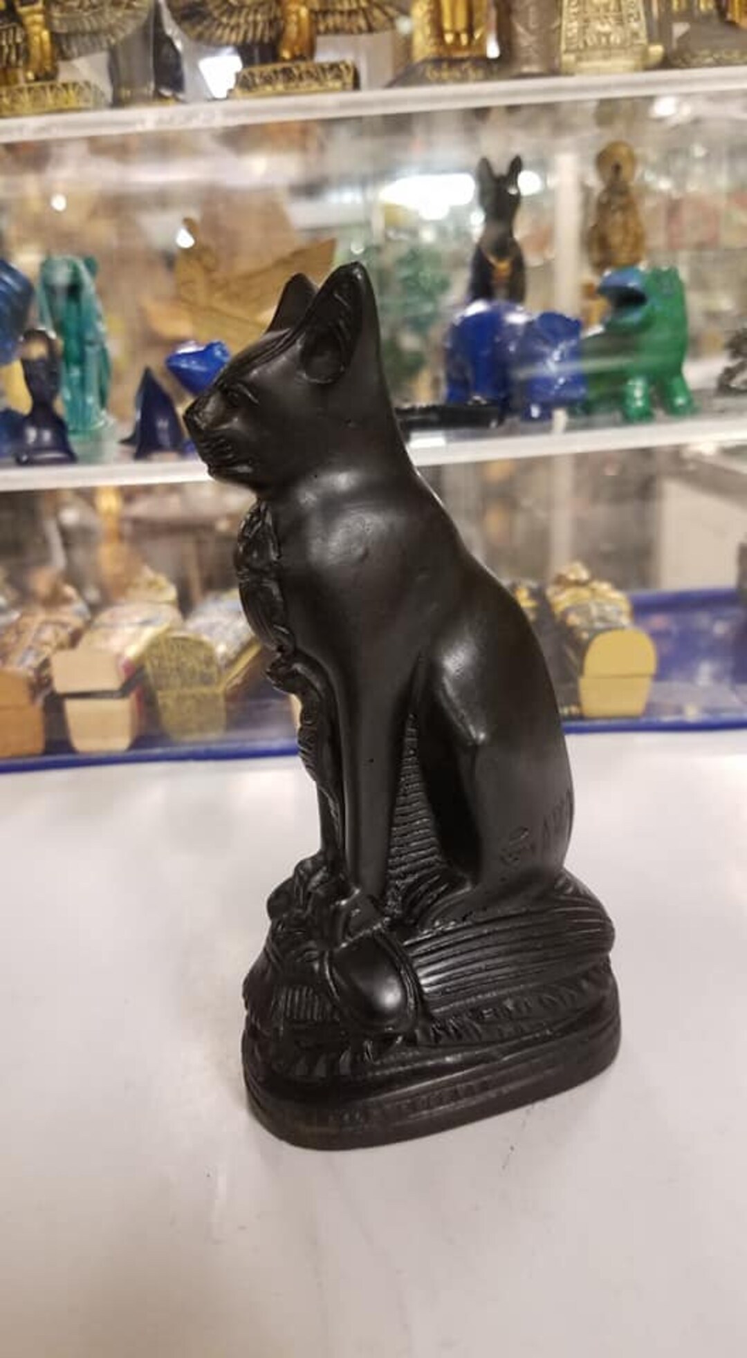 Vintage Egyptian Cat goddess Bastal Made in Egypt - Etsy