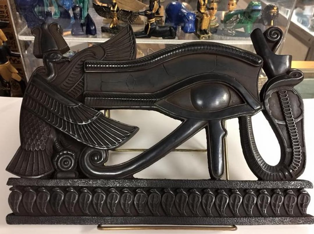 Unique Large Egyptian Hand Carved Eye of RA Wall Décor Made in Egypt - Etsy