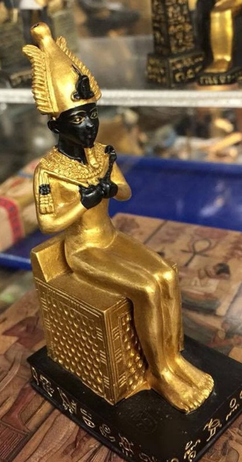 Amazing Unique Egyptian God Osirs Statue - Etsy