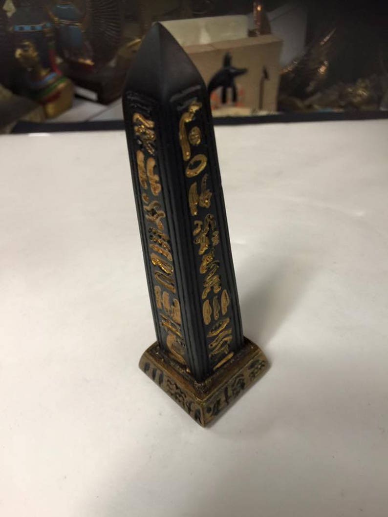 Unique Small Egyptian Obelisk 4 1/2'' H Made in Egypt - Etsy